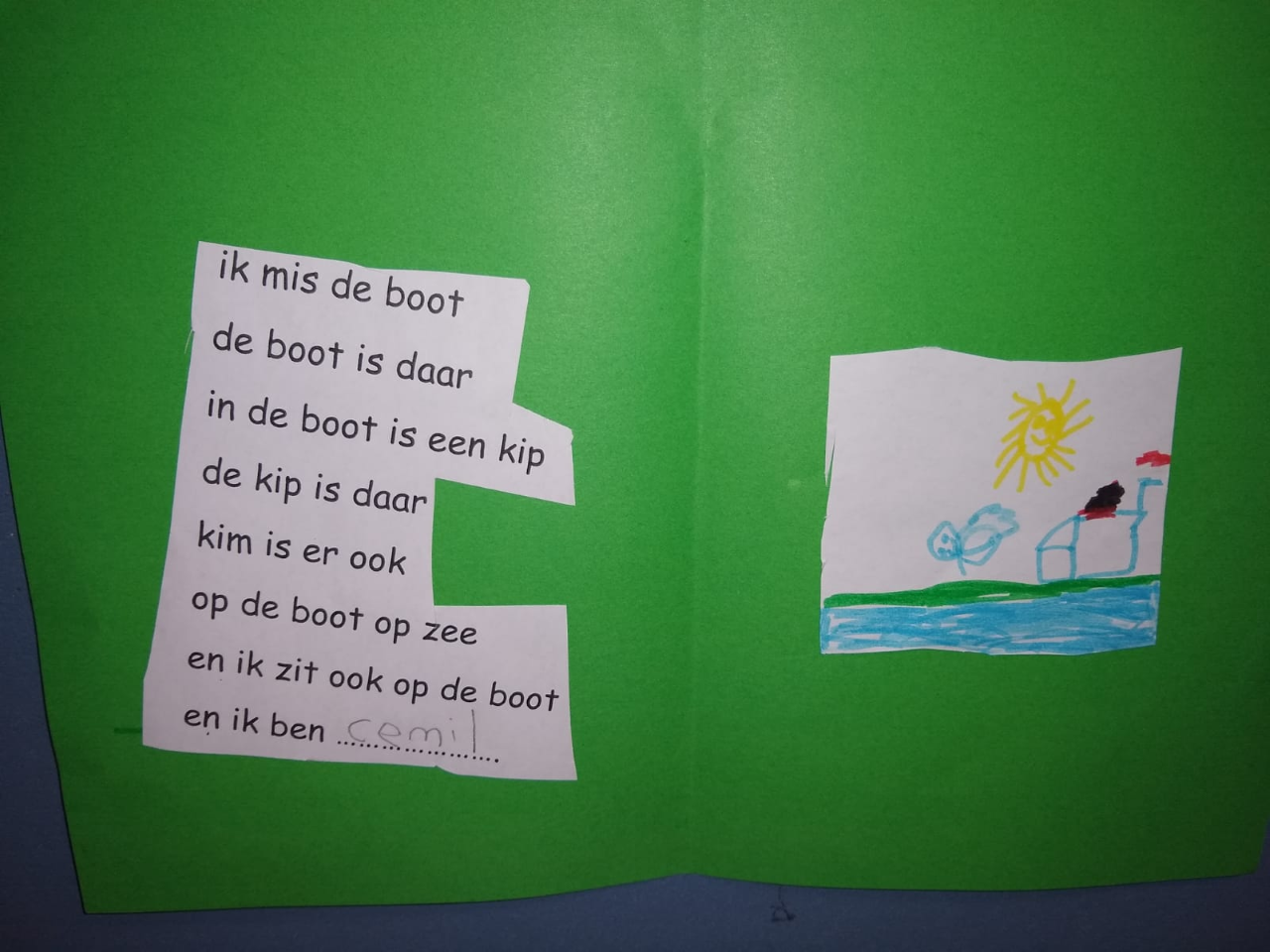 Schrijven en tekenen van verhaaltjes - IKC Het Koggeschip